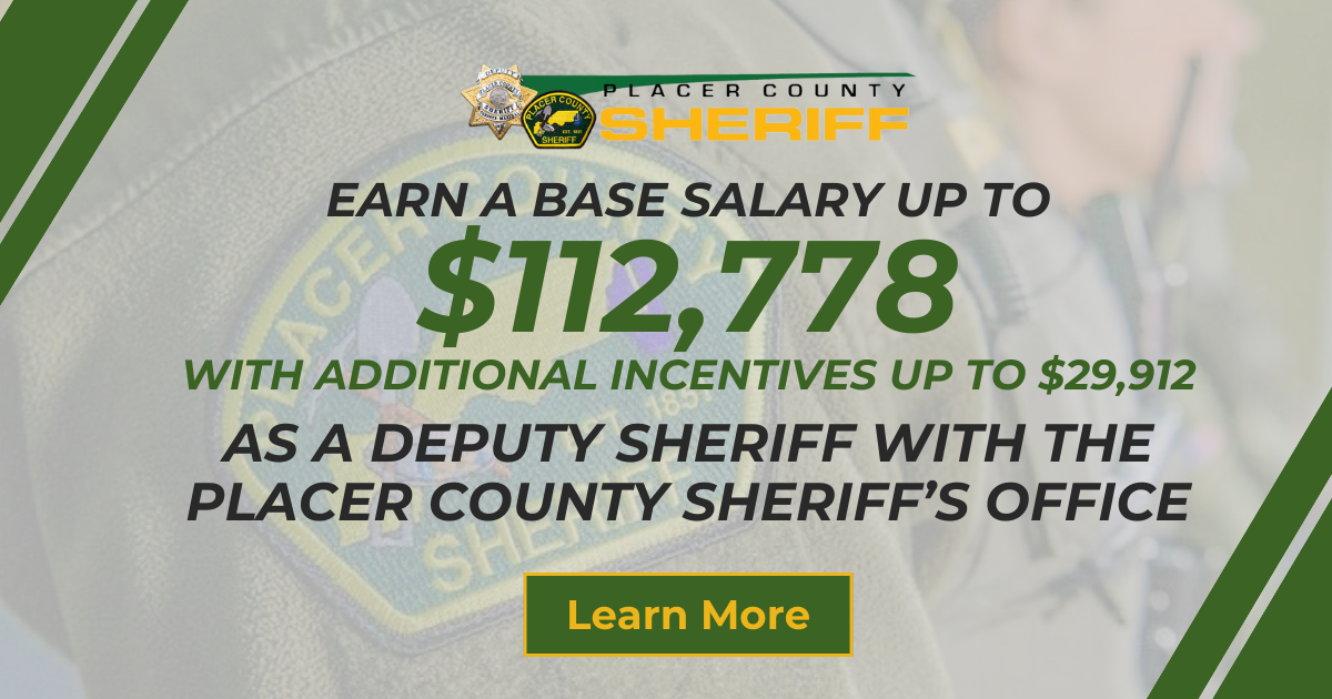 Join the Placer County Sheriff's Office!